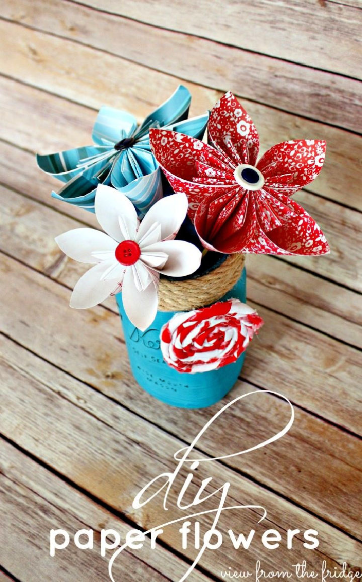 25 Easy DIY Paper Flowers: How To Make Paper Flowers