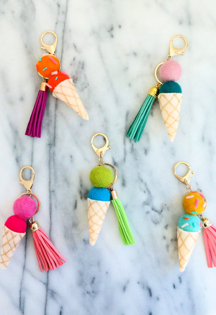25 Homemade DIY Keychain Ideas: How To Make Keychains