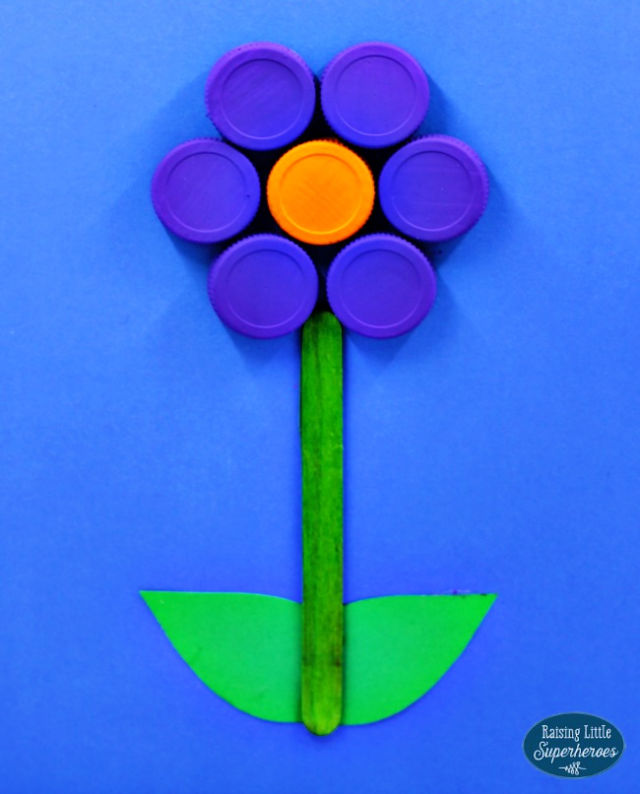 25 Easy Flower Crafts for Kids: Flower Art and Craft Ideas