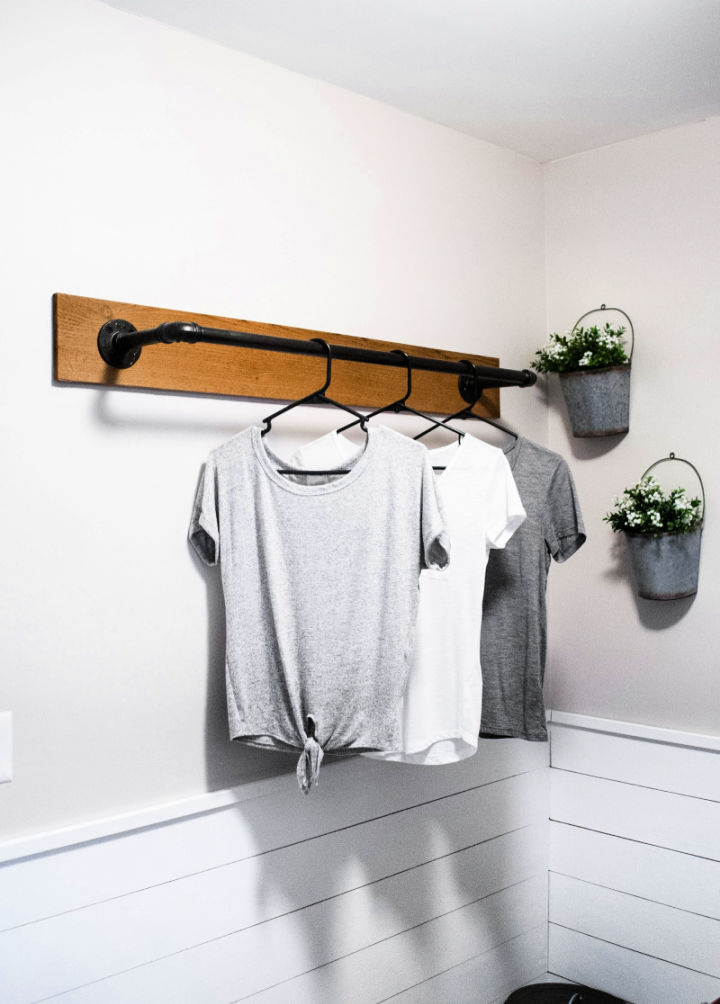 30 Homemade DIY Clothes Rack Ideas to Make