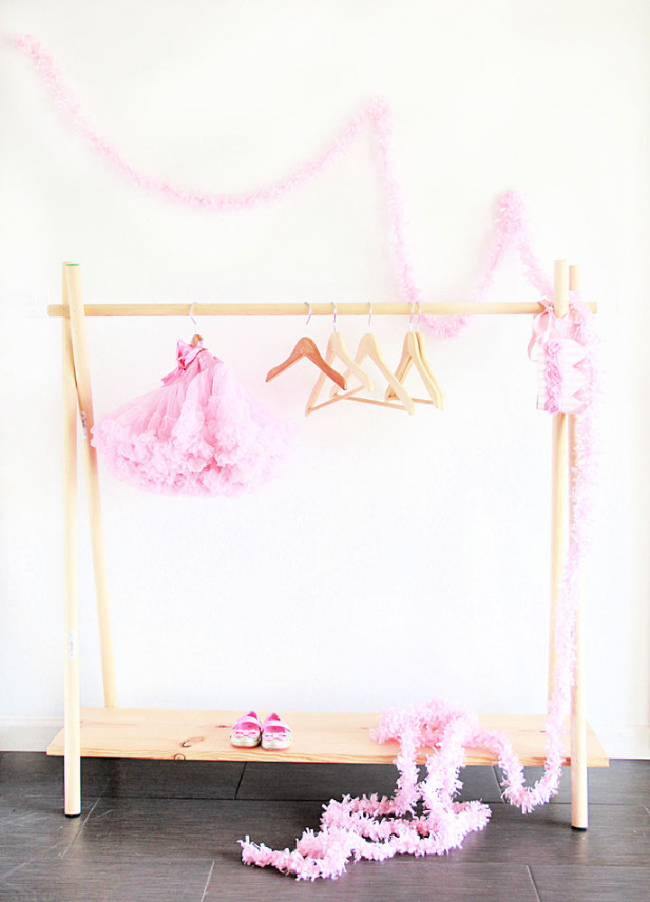 30 Homemade DIY Clothes Rack Ideas to Make