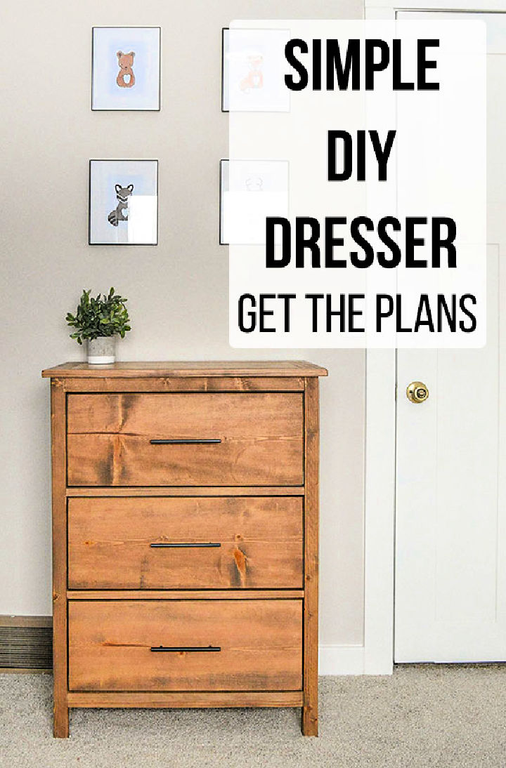 25 Free DIY Dresser Plans: How To Build a Dresser