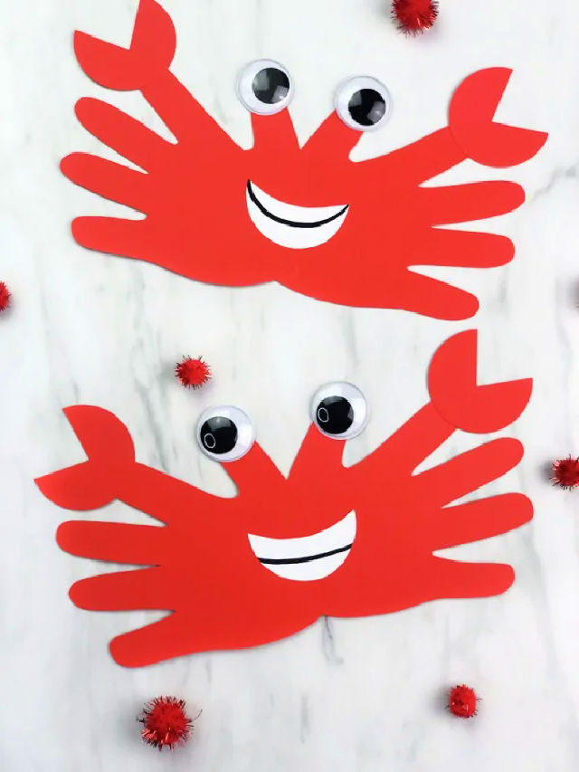 25 Crab Crafts for Kids: Fun Crab Art and Craft Ideas