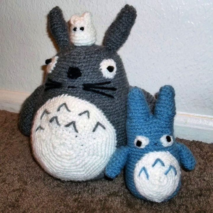 25 Free Crochet Totoro Patterns (Amigurumi Pattern)
