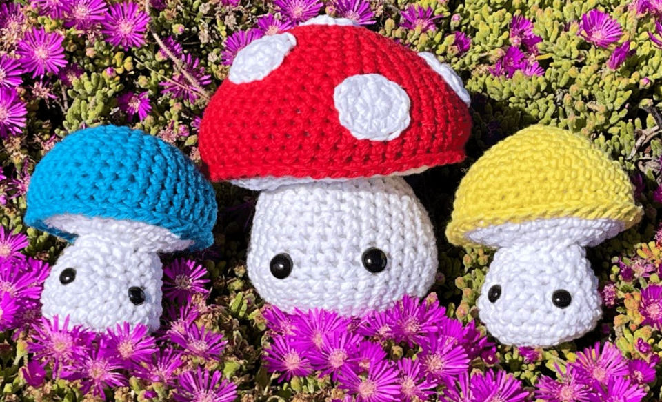 25 Free Crochet Mushroom Patterns (Amigurumi Pattern)