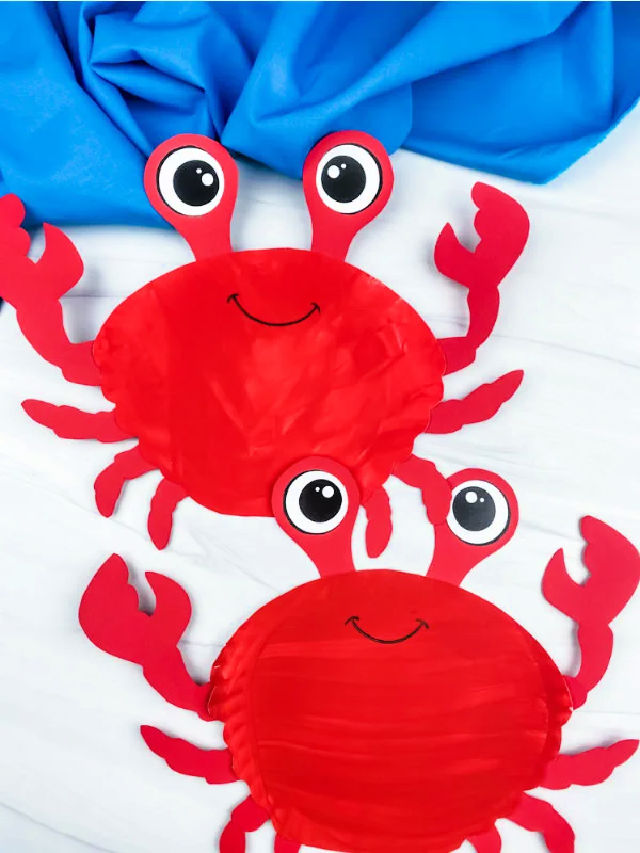 25 Crab Crafts for Kids: Fun Crab Art and Craft Ideas