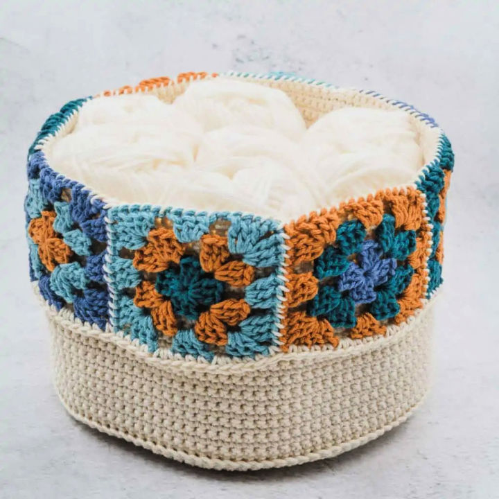 25 Free Crochet Basket Patterns (Full PDF Pattern)