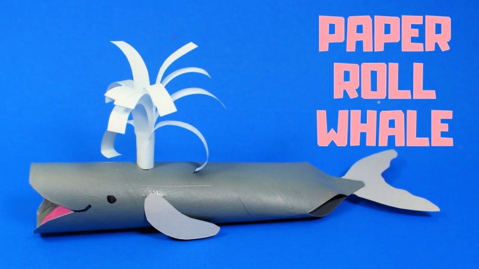 25 Whale Crafts for Kids: (Preschoolers and Toddlers)