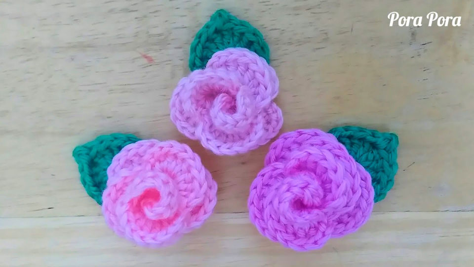 30 Free Crochet Rose Patterns (Crochet Roses Pattern PDF)
