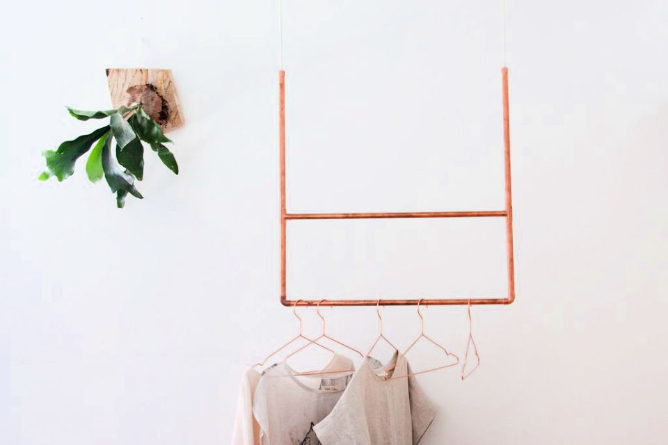 30 Homemade DIY Clothes Rack Ideas to Make