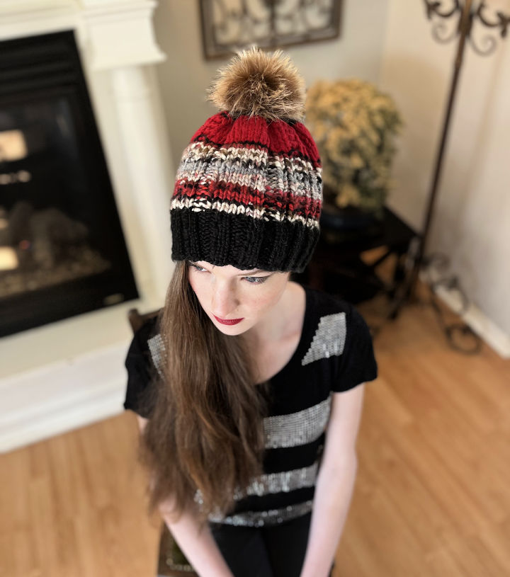 40 Easy Knit Hat Patterns (Free Hat Knitting Pattern)