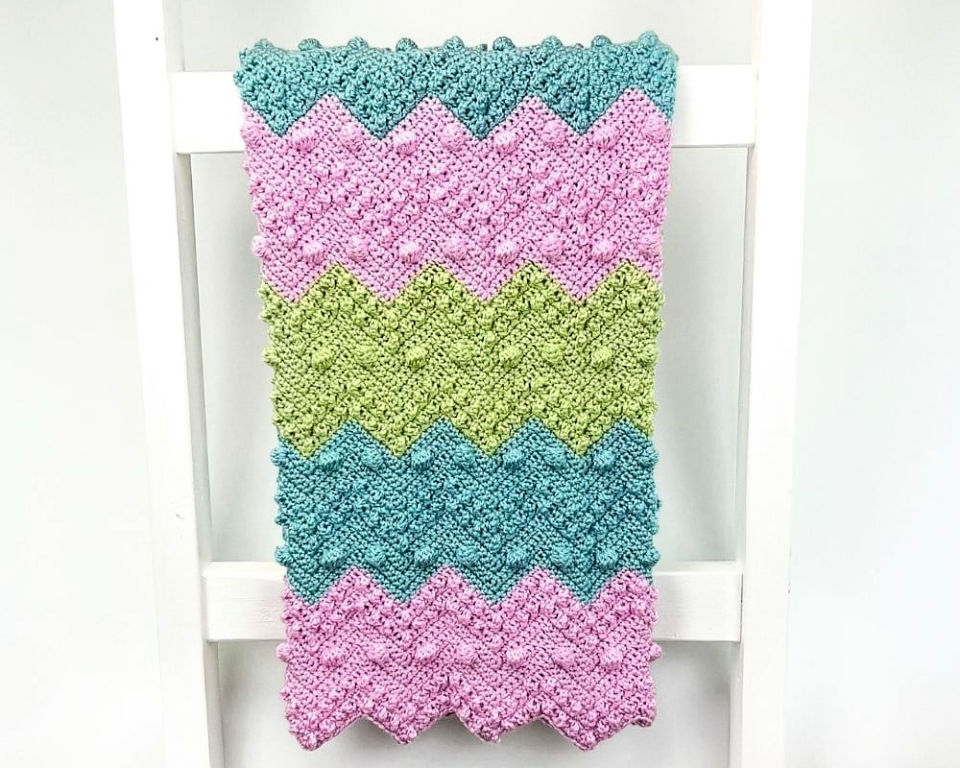 40 Free Chevron Crochet Patterns (PDF Blanket Pattern)