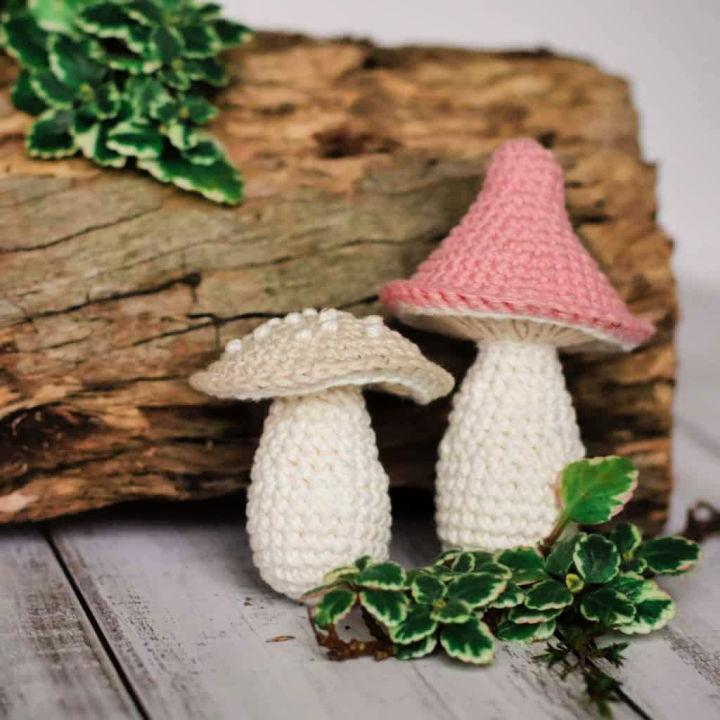 25 Free Crochet Mushroom Patterns (Amigurumi Pattern)