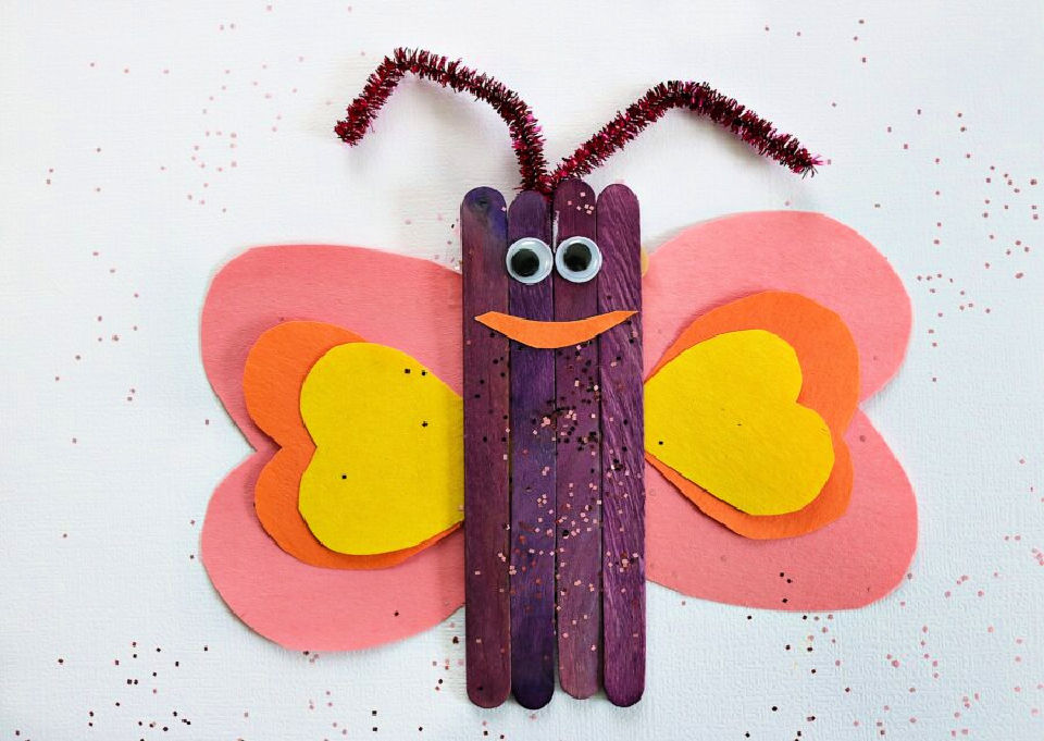 30 Butterfly Crafts for Kids: Easy Butterfly Art Ideas