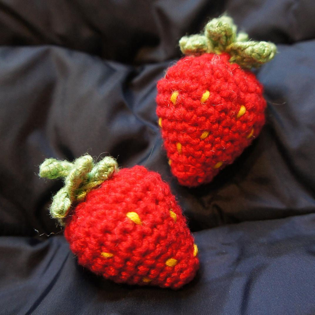 25 Easy and Free Crochet Strawberry Patterns