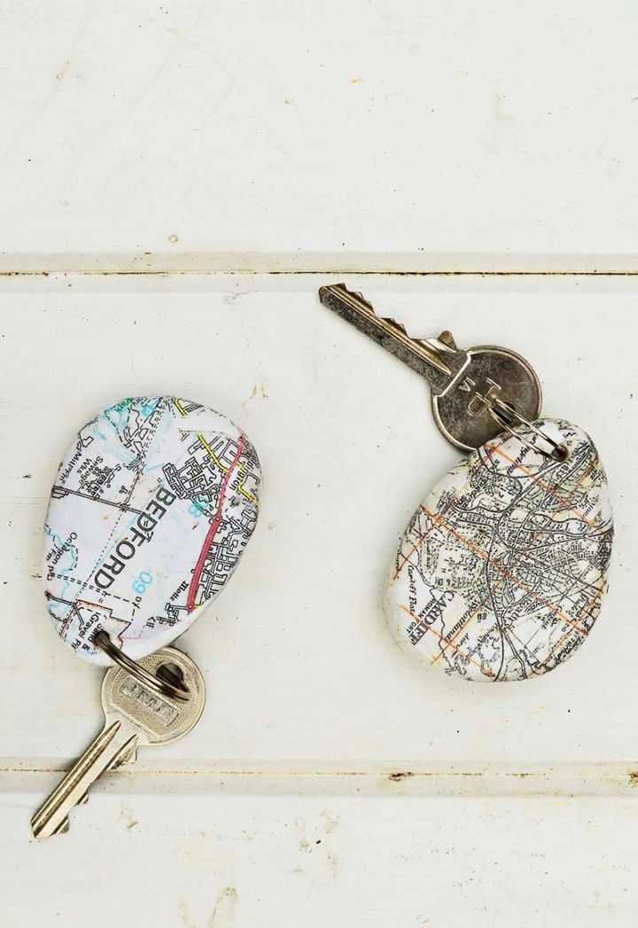 25 Homemade DIY Keychain Ideas: How To Make Keychains