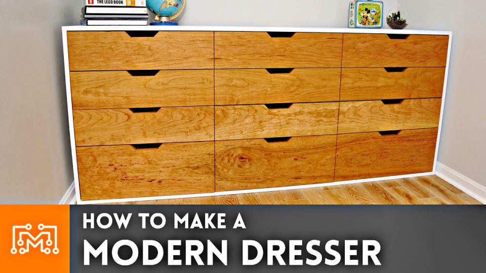 25 Free DIY Dresser Plans: How To Build a Dresser
