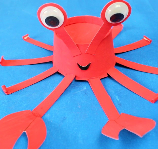 25 Crab Crafts for Kids: Fun Crab Art and Craft Ideas