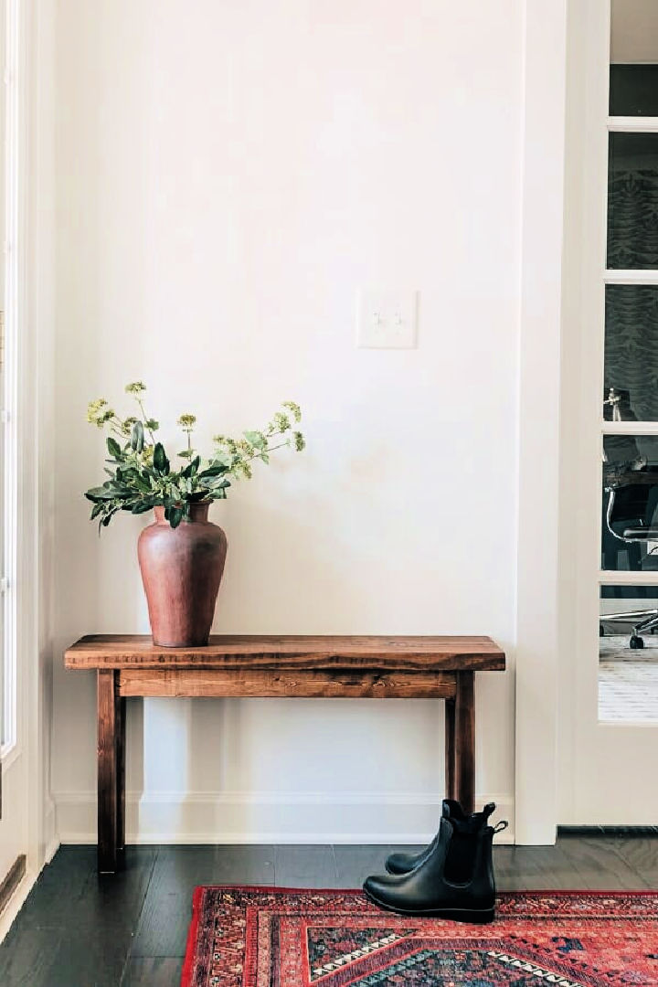 25 Free DIY Bench Plans: How To Build a Simple Bench