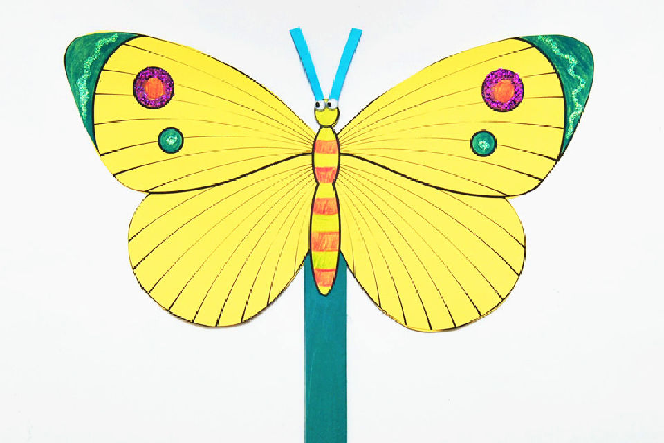 30 Butterfly Crafts for Kids: Easy Butterfly Art Ideas