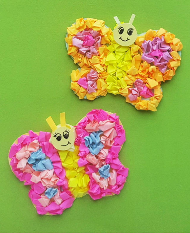 30 Butterfly Crafts for Kids: Easy Butterfly Art Ideas