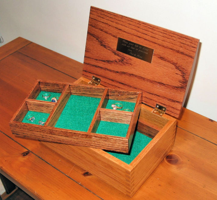 25 Free DIY Jewelry Box Plans: Easy Wood Jewelry Box Plan