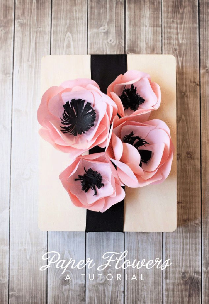 25 Easy DIY Paper Flowers: How To Make Paper Flowers
