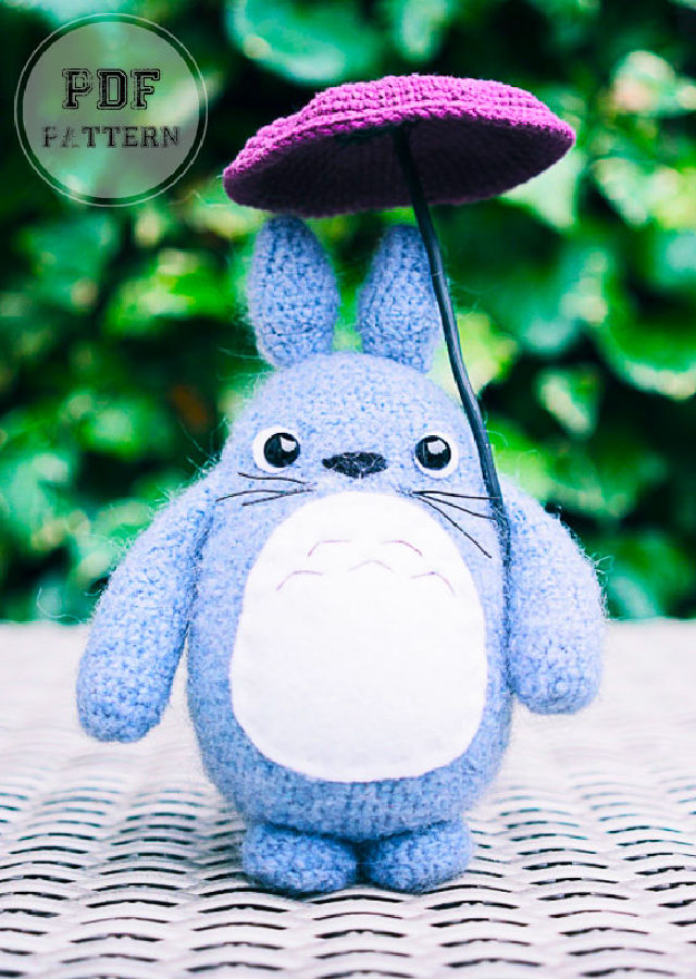 25 Free Crochet Totoro Patterns (Amigurumi Pattern)