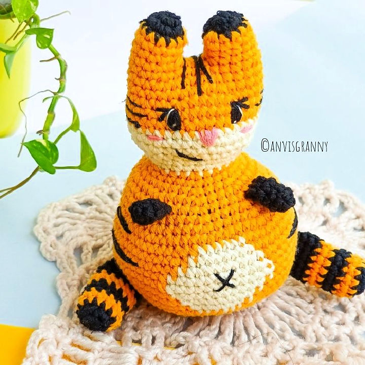 25 Free Crochet Tiger Patterns (Amigurumi Pattern)
