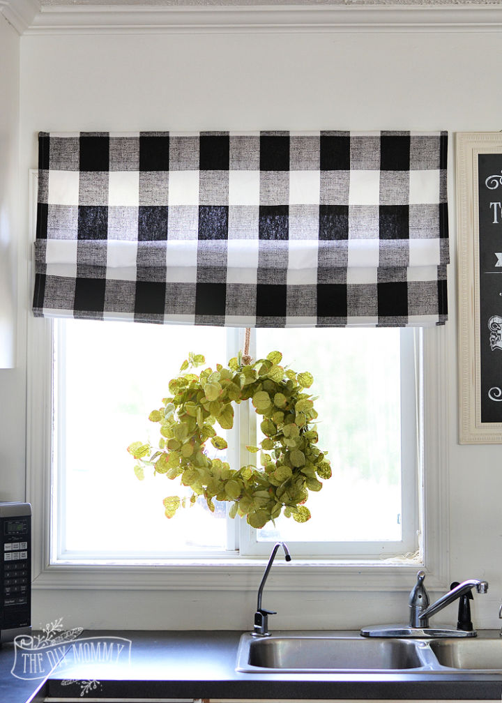 20 Easy DIY Roman Shades: How To Make a Roman Shade