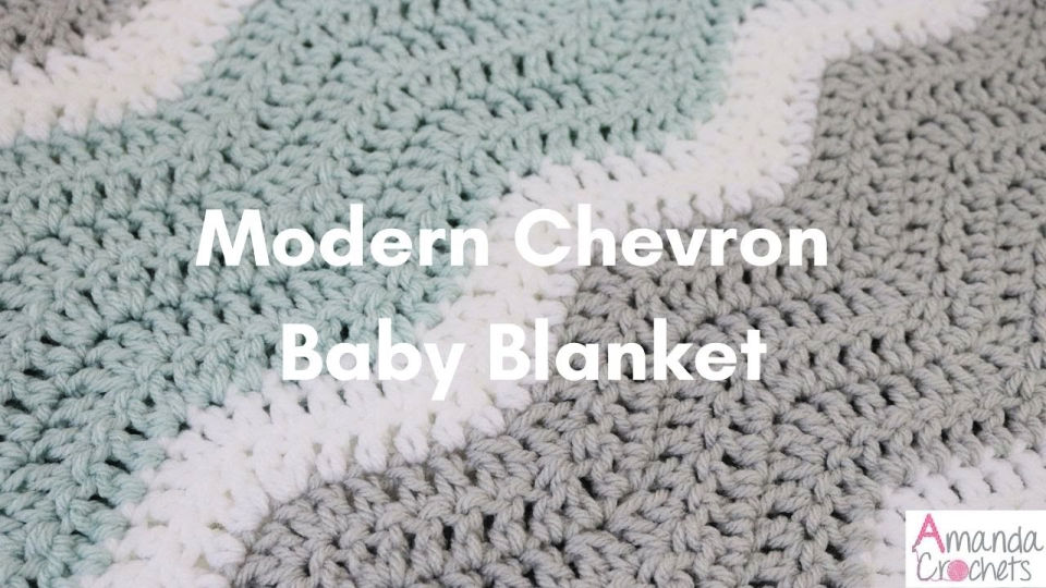 40 Free Chevron Crochet Patterns (PDF Blanket Pattern)