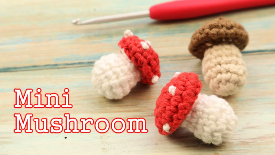 25 Free Crochet Mushroom Patterns (Amigurumi Pattern)