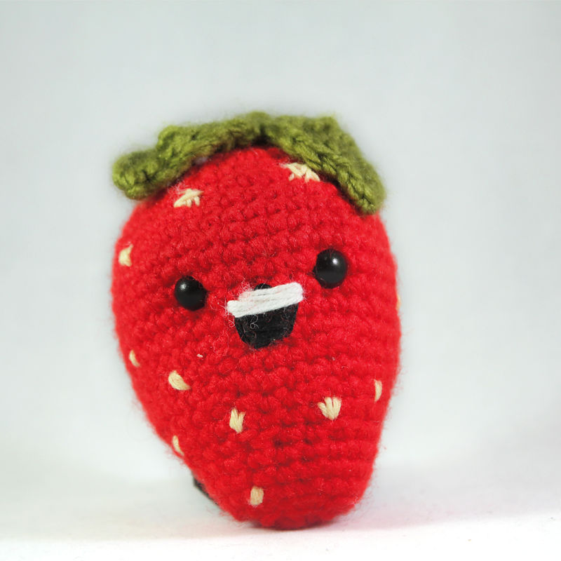 25 Easy and Free Crochet Strawberry Patterns