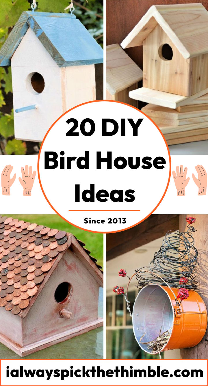 20 Free DIY Birdhouse Plans and Ideas