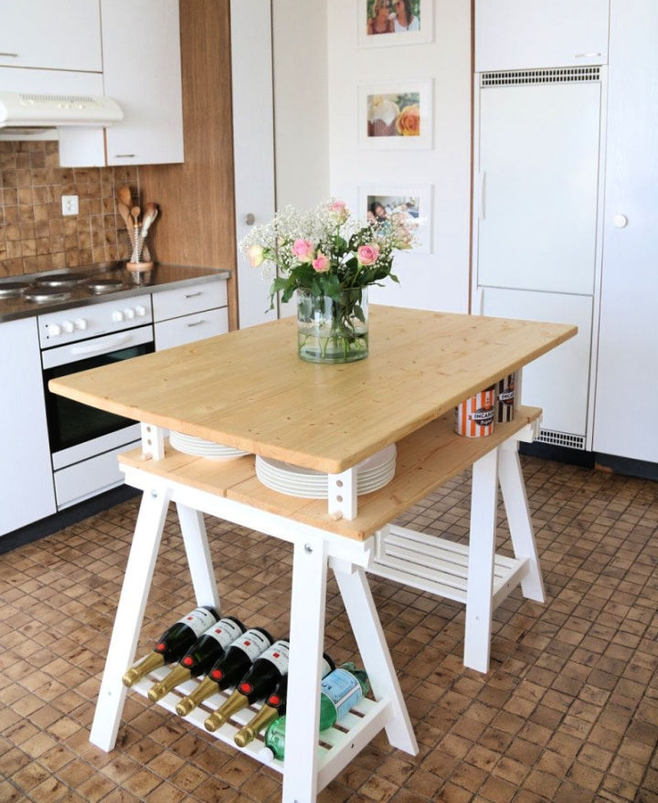 40 Free DIY Kitchen Island Plans and Ideas
