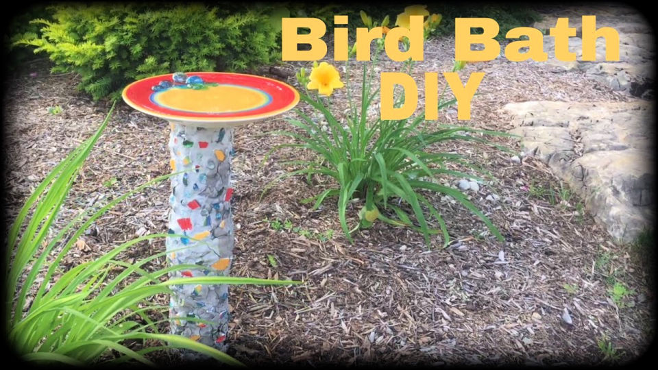 40 Homemade DIY Bird Bath Ideas to Make Your Own