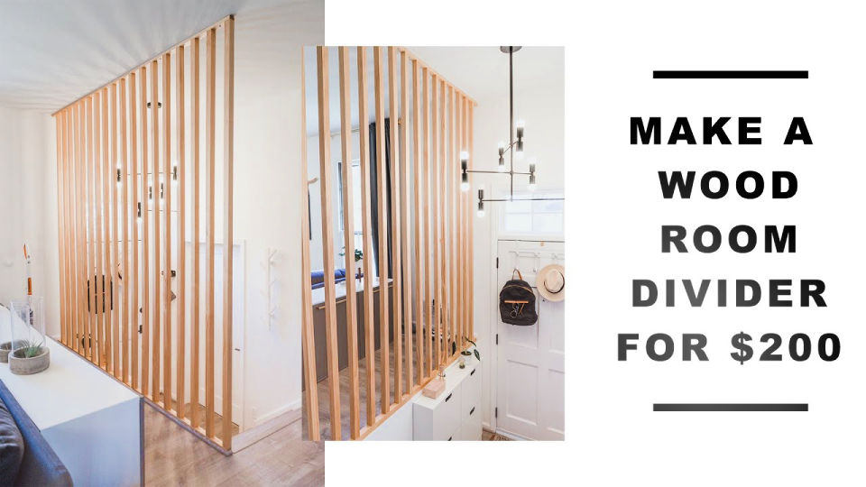 30 Cheap DIY Room Divider Ideas: How to Make a Room Divider