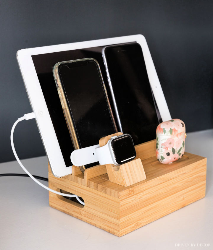 25 DIY Charging Station Ideas: Family Charging Stations