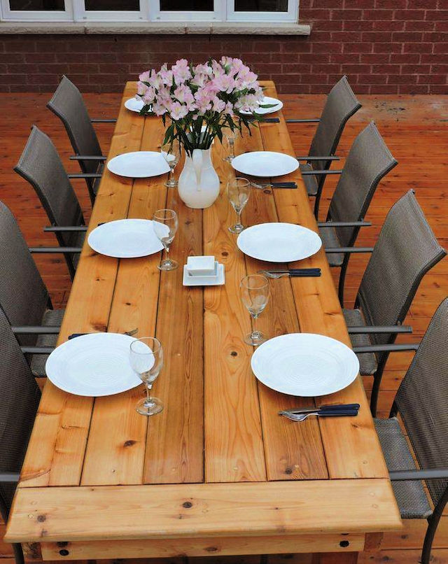 45 DIY Dining Table Plans: How To Build a Dining Table