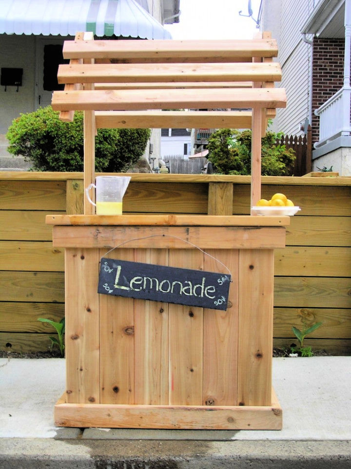 35 Homemade DIY Lemonade Stand Ideas You Can Build