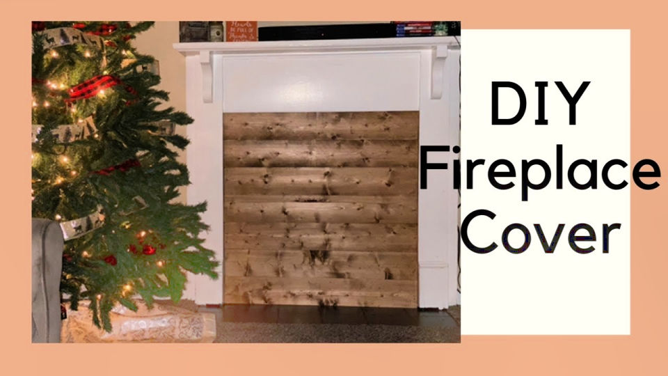 20 DIY Fireplace Screen Ideas: How To Make a Fireplace Cover
