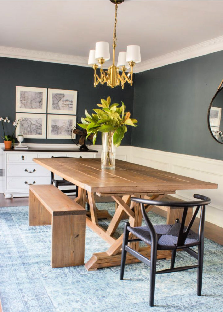 45 DIY Dining Table Plans: How To Build a Dining Table