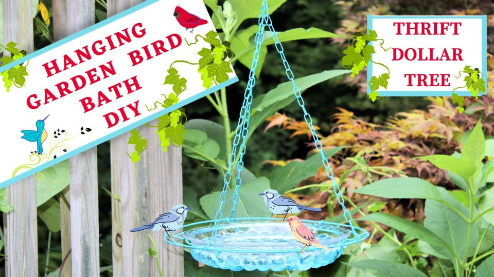 40 Homemade DIY Bird Bath Ideas to Make Your Own