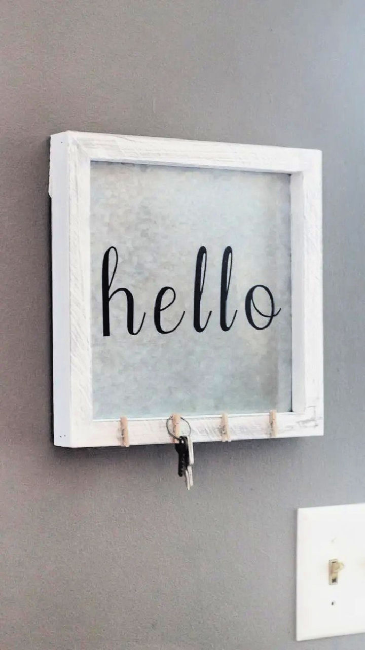 20 Easy DIY Key Holder Ideas for Wall