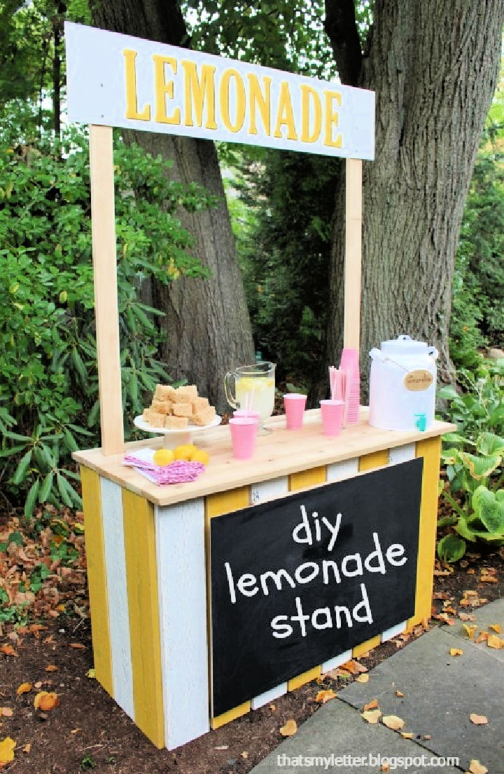 35 Homemade DIY Lemonade Stand Ideas You Can Build