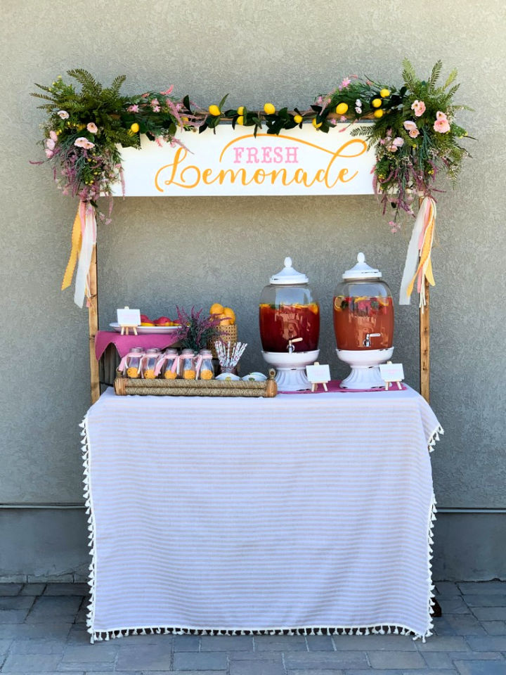 35 Homemade DIY Lemonade Stand Ideas You Can Build