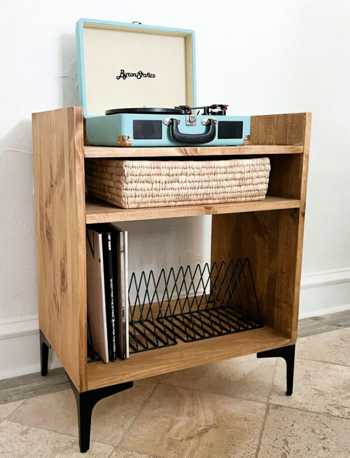 25 Free DIY Record Player Stand Plans