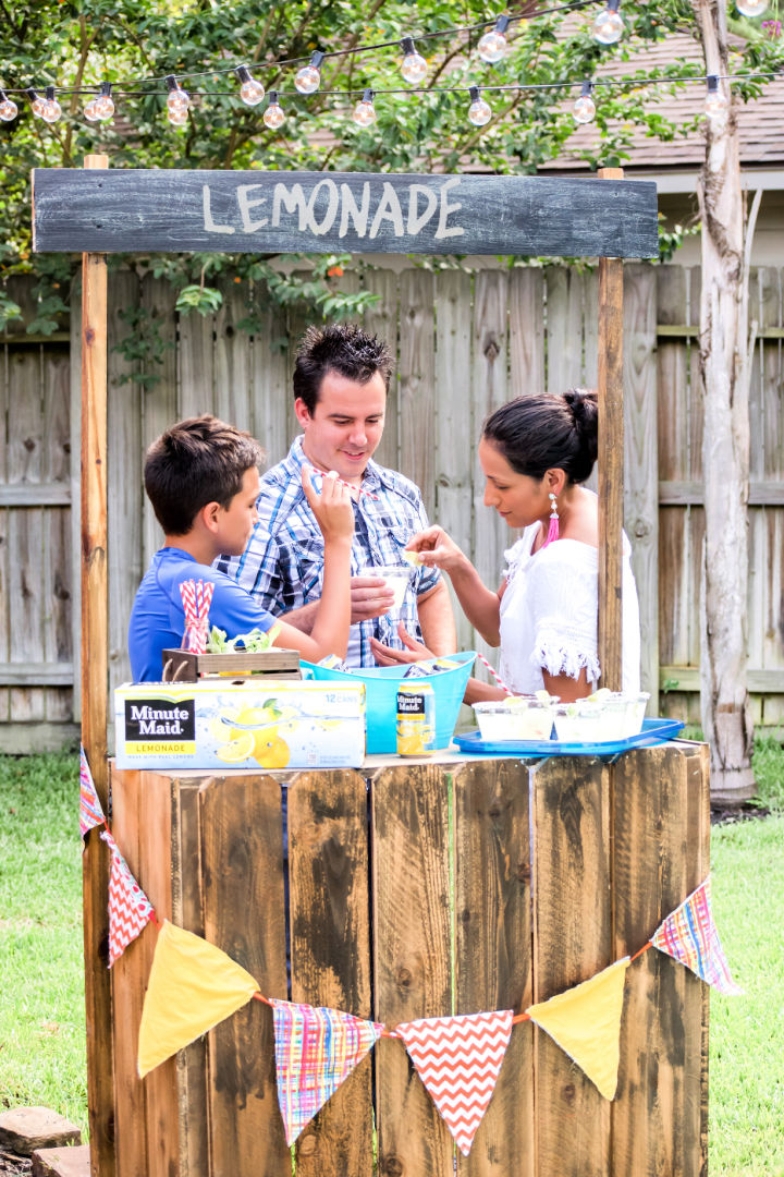 35 Homemade DIY Lemonade Stand Ideas You Can Build