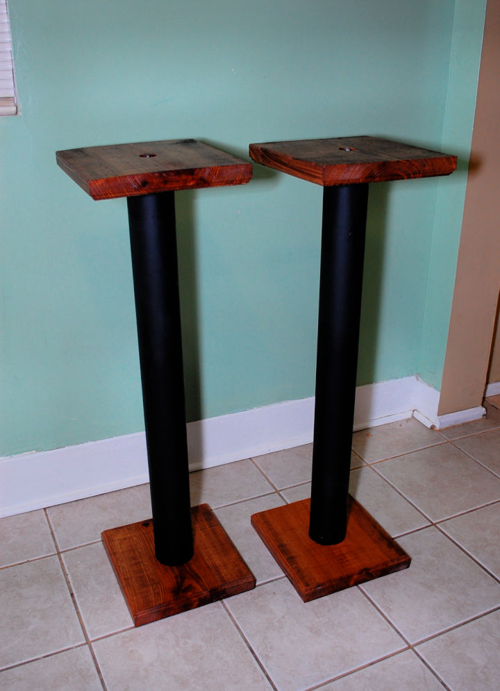 25 DIY Speaker Stand Ideas: How To Build Speaker Stands