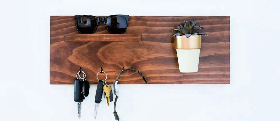 20 Easy DIY Key Holder Ideas for Wall
